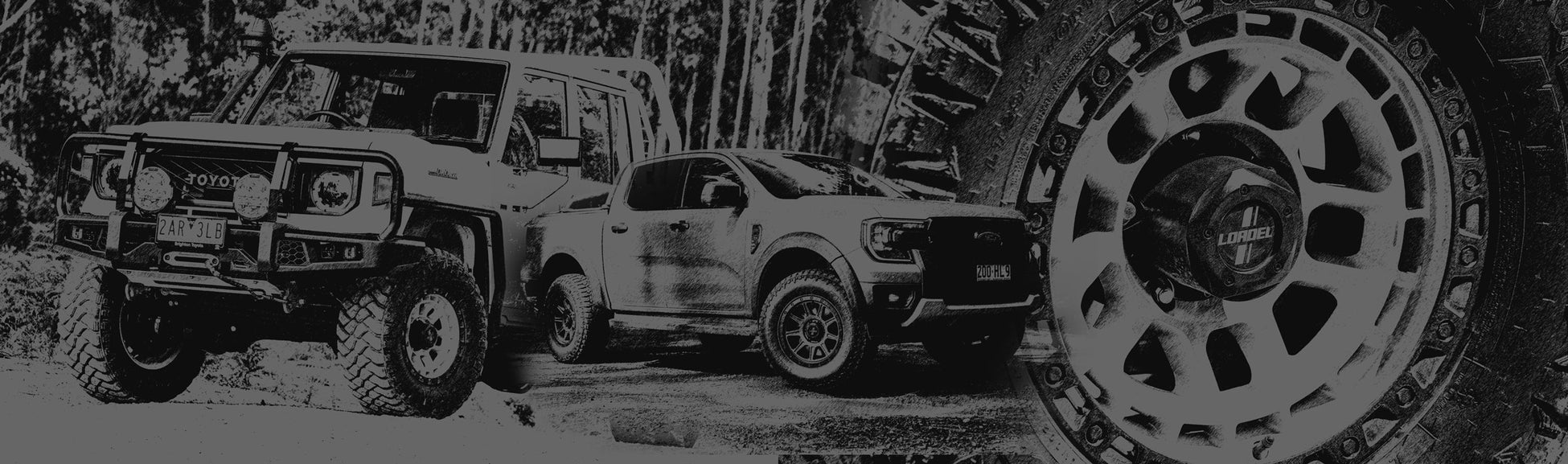 LOADED 1675kg Load-Rated Wheels