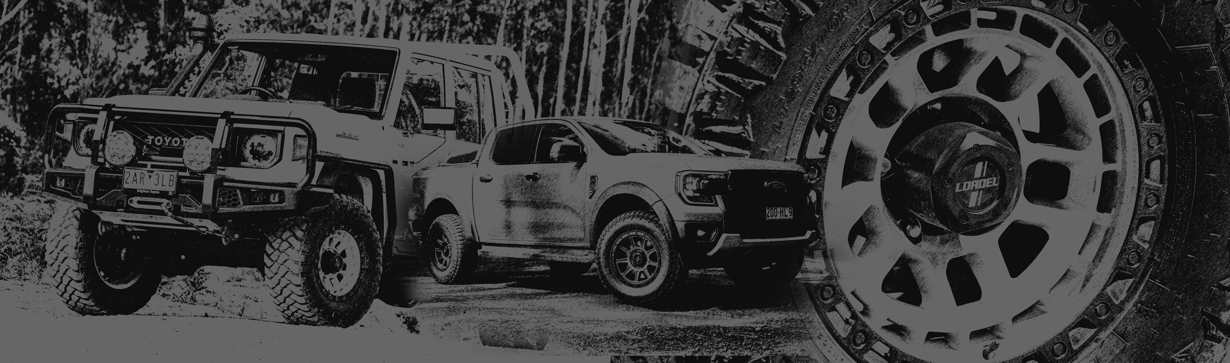 LOADED 1675kg Load-Rated Wheels